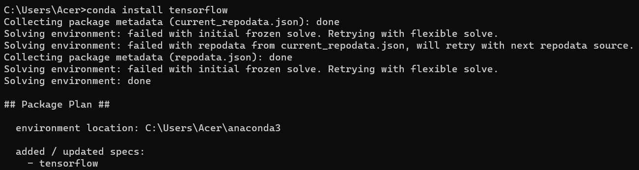 Install TensorFlow 2 Using Conda Delft Stack install-tensorflow-2-using-conda-delft-stack